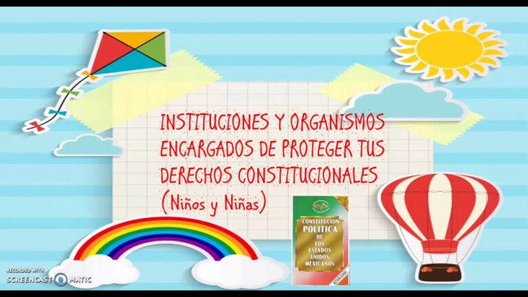 Instituciones Que Protegen Los Derechos De Los Ninos En Mexico